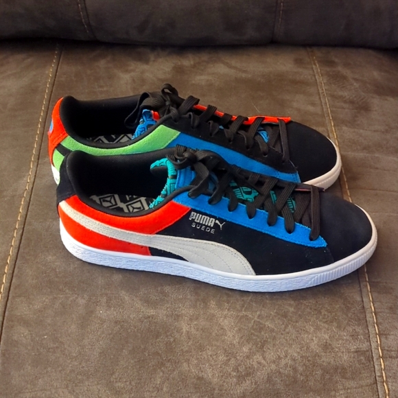 puma suede | Shoes | Puma Mens Suede Classix Fly Lace Up Sneakers Shoes ...